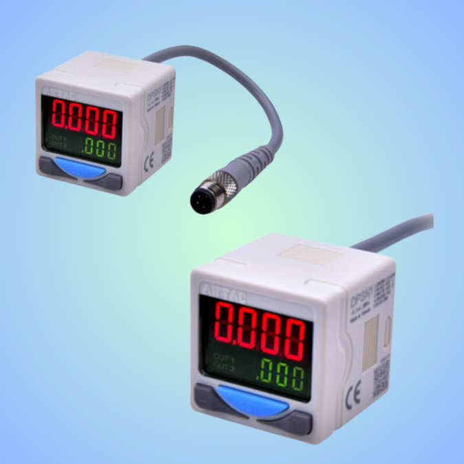 Airtac Pressure Switch - DPS Series Digital Display Pressure Sensor ...